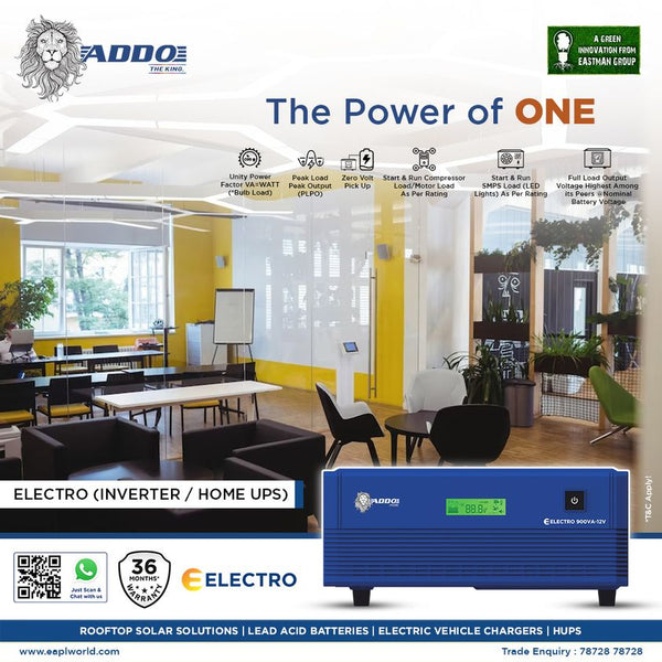 ADDO ELECTRO 900VA=900WATT 12V SQUAREWAVE Inverter – ClickStar